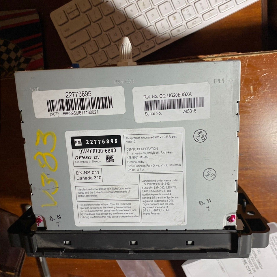 2007-2013 Chevy GMC Navigation DVD USB Port Plug & Play | OE | Chevrolet