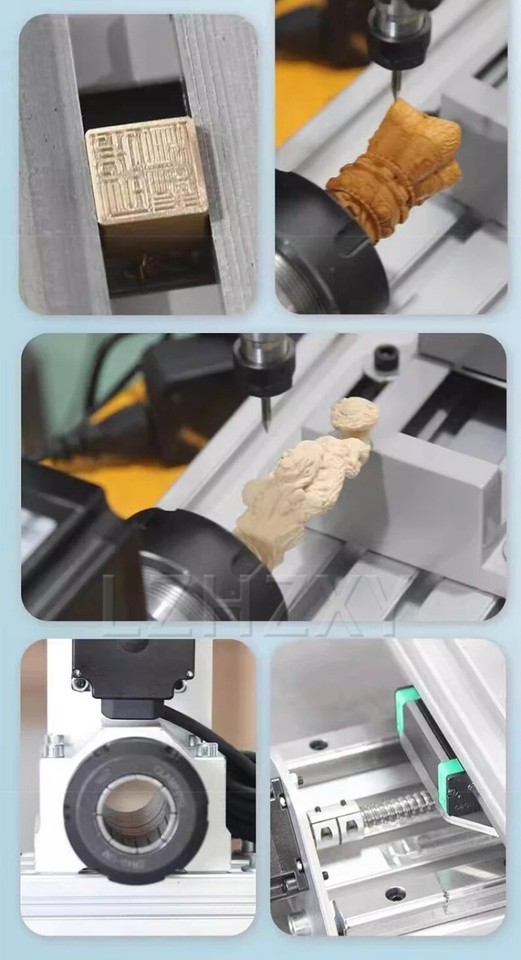 CNC Engraving Machine Diy Micro Four-axis Five-axis Laser Cutting ...