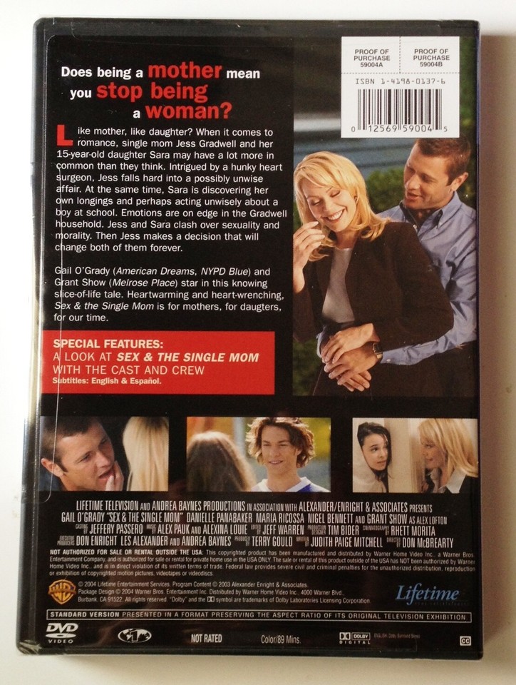 SEX & THE SINGLE MOM DVD (Lifetime Original Movie, Gail O'Grady, Grant Show) NEW 12569590045 | eBay