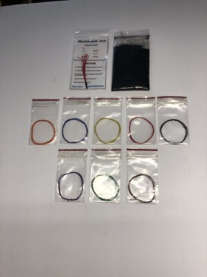 Model Car Detail Kit Red Distributor Black Flocking 2’ Each Detail Wire ...