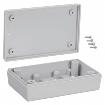 BOX ABS GRAY 3.6 L X 2.25 W | eBay UK