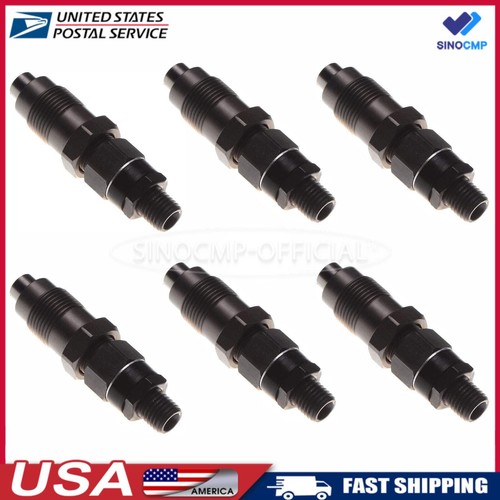 6PCS 1HZ Diesel Fuel Injector Fit for Toyota Landcruiser 093500-3400 ...