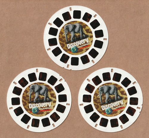 Set of three View-Master reels Discovery Channel Wild Animals | eBay