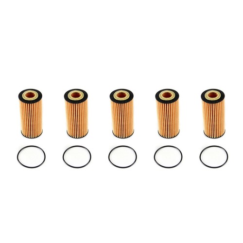5Pcs 1.8T 2.0T Oil Filter Kit Fit For VW Golf Jetta Tiguan AUDI A4 A5 ...