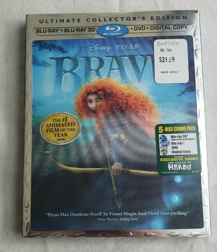 Brave (Blu-ray/DVD, 2012, 5-Disc Set, Ultimate Collectors Edition ...