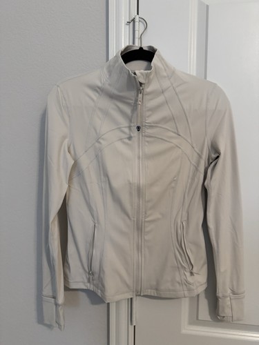 Lululemon define jacket bone color size 8 | eBay