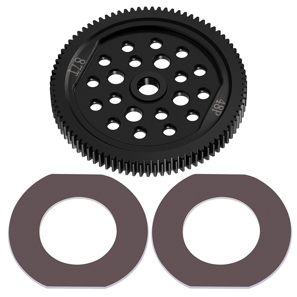 FLYXM Steel Main Gear 48P 87T 93T Spur Gear For ECX 1/10 Axe 2WD RC Car Upgrades | eBay