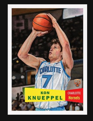 2025-26 TOPPS NBA LIVING SET 15 KON KNUEPPEL RC HORNETS PRESALE | eBay