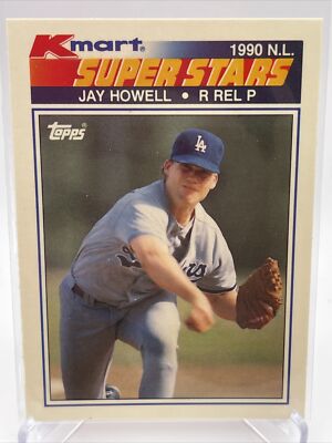 1990 Topps Kmart Super Stars Jay Howell Baseball Card #13 Mint FREE ...