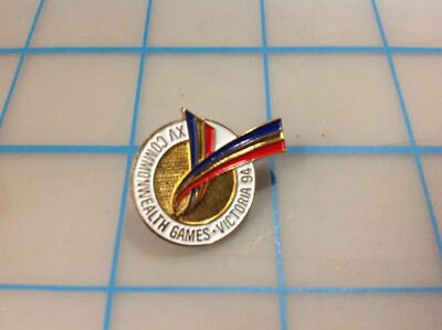 XV Commonwealth Games Victoria '94 Lapel Pin (V94) White/Gold | eBay