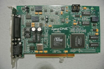 LYNX STUDIO TECHNOLOGY LYNX ONE PCI PC SOUND CARD AES-EBU S/PDIF MIDI ...