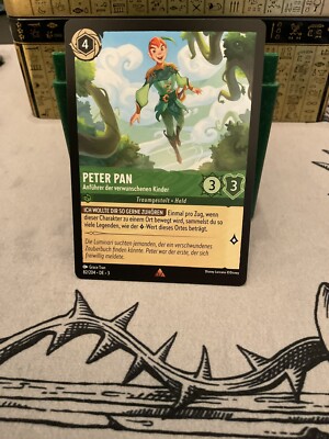 TCG Disney Lorcana Peter Pan 82/204 Rare Non-Holo Deutsch NM | eBay.de