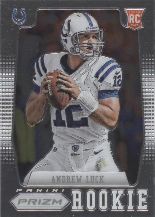 2012 Panini Prizm - Andrew Luck #203 Ball at Shoulder (RC) for sale ...