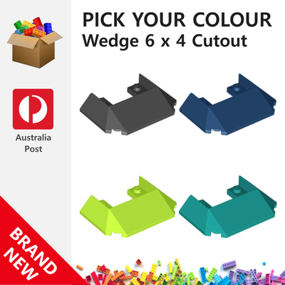 Genuine LEGO™ - Wedge 6 x 4 Cutout - 13269 New Parts | eBay
