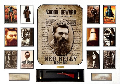 New Ned Kelly Limited Edition Memorabilia Framed Size 70cm x 100cm | eBay