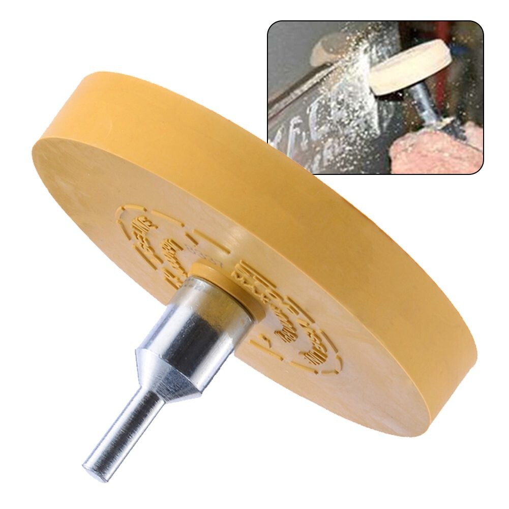 Reliable Rubber Eraser Caramel Wheel for Paint Safe Vinyl and Decal ...