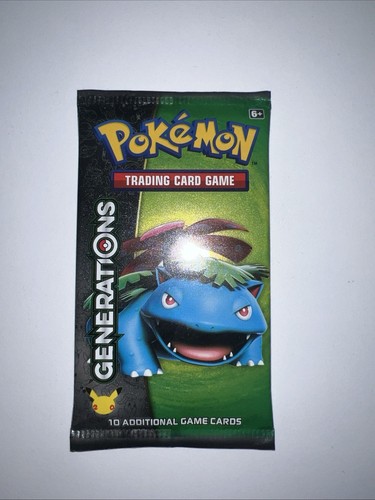 Pokemon Generations Booster Pack- VENUSAUR ART | eBay