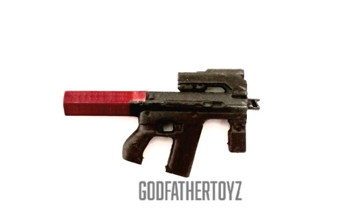 MARVEL LEGENDS MACHINE GUN ASSAULT RIFLE SNIPER WEAPON ONLY CUSTOM ...