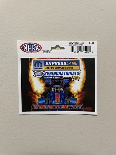 MOPAR EXPRESSLANE NHRA SPRING NATIONALS 2020 vintage racing sticker ...
