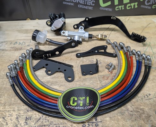 CTI Rear Hydraulic Brake Kit BOLT ON AND GO - 88-02 Yamaha Blaster YFS ...