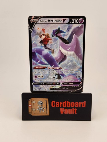 2022 Pokémon Galarian Artcuno V TG16/TG30 Full Art | eBay