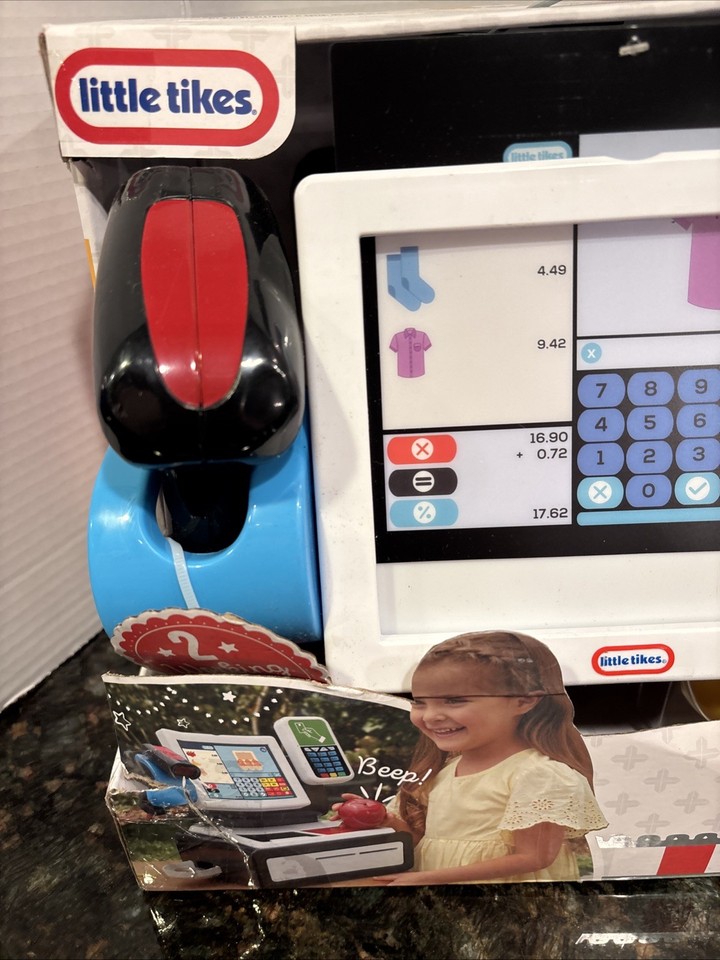 Little Tikes First Self-Checkout Stand -So Cute! NIB | eBay