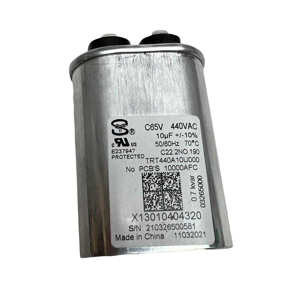 CAPACITOR 440VAC C65V-C22 2ND 190 PROTECTED OVAL | eBay
