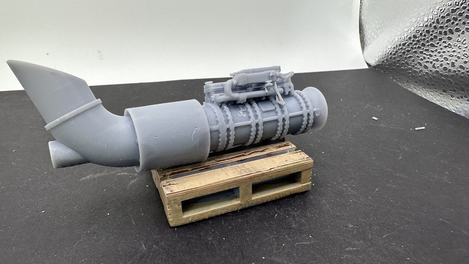 1/25 scale jet engine second 2nd Version | eBay