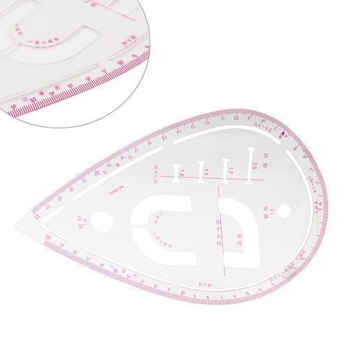 Sewing Sleeve Curve Ruler Measure For Dressmaking Grading Pattern ...