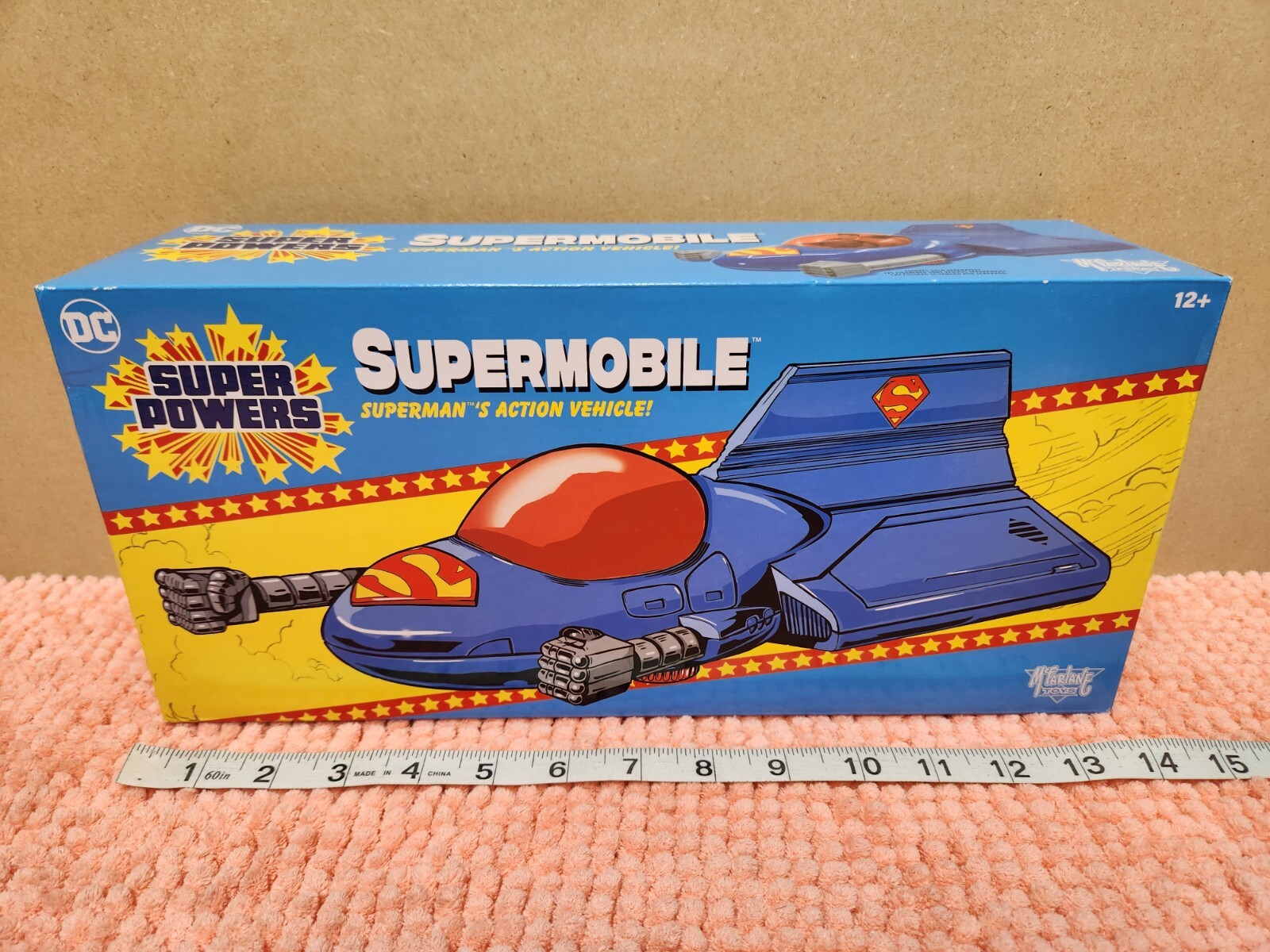 McFarlane Toys DC Super Powers "Supermobile" Supermans Action Vehicle ...