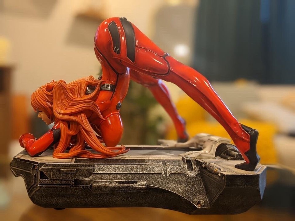 Slap Studios Asuka Evangelion Jack-O Pose Statue 1/4 scale | eBay