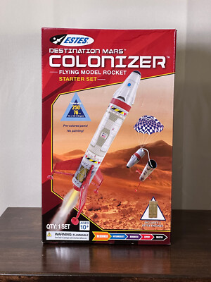 Estes Colonizer Model Rocket Starter Set, Beginner Skill Level - New No ...