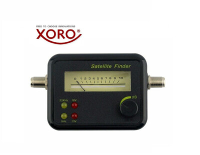 Satfinder HD Sat Finder analog Pegelanzeige mit Licht und Ton Satellite ...