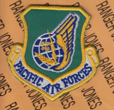 USAF Air Force 25th Fighter Sq PAF Pacific Air Forces shield 3.25 ...