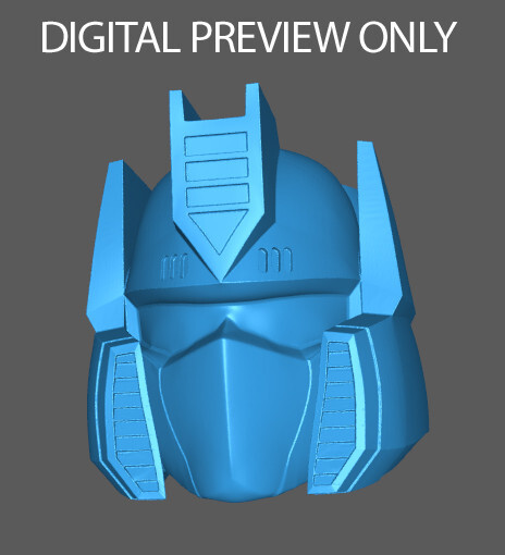 Soundwave Transformers 1:12 scale Head 6" G.I.Joe Classified/Marvel ...