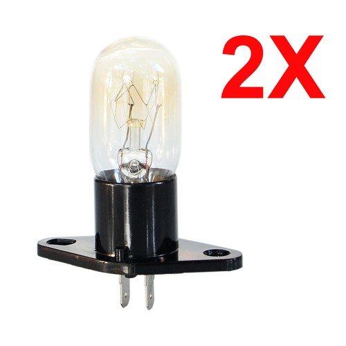 2 Microwave Oven Lamp Light Globe Bulb SAMSUNG LG SHARP PANASONIC ...