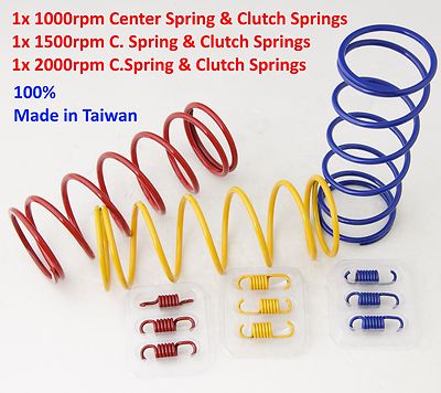 performance Spring set for KYMCO People 125 150cc Agility 125 Like 125 ...
