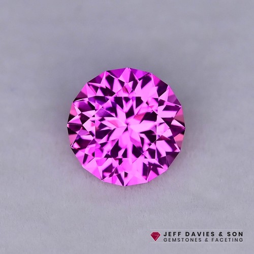 Precision Cut - 2.20ct LAB Hot Pink Sapphire | eBay
