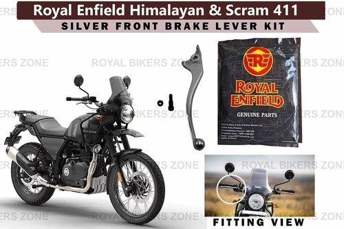 Royal Enfield "Silver Front Brake Lever Kit Fit For Himalayan & Scram ...
