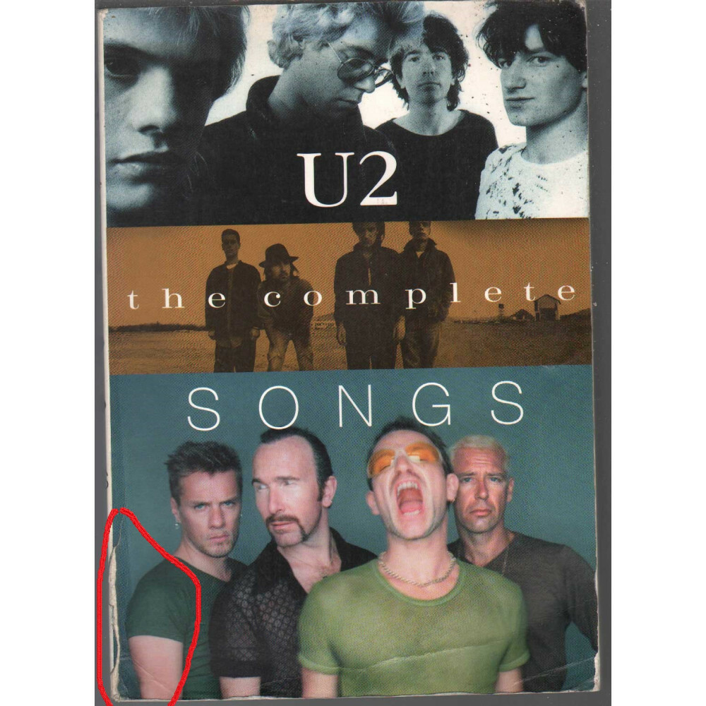 The U2 -- the Complete Songs : Guitar Lead Line by U2 (1999, Trade ...