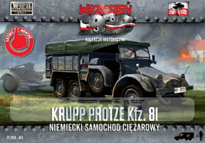 First to Fight 061 Krupp Protze Kfz.81 German truck scale 1/72 | eBay