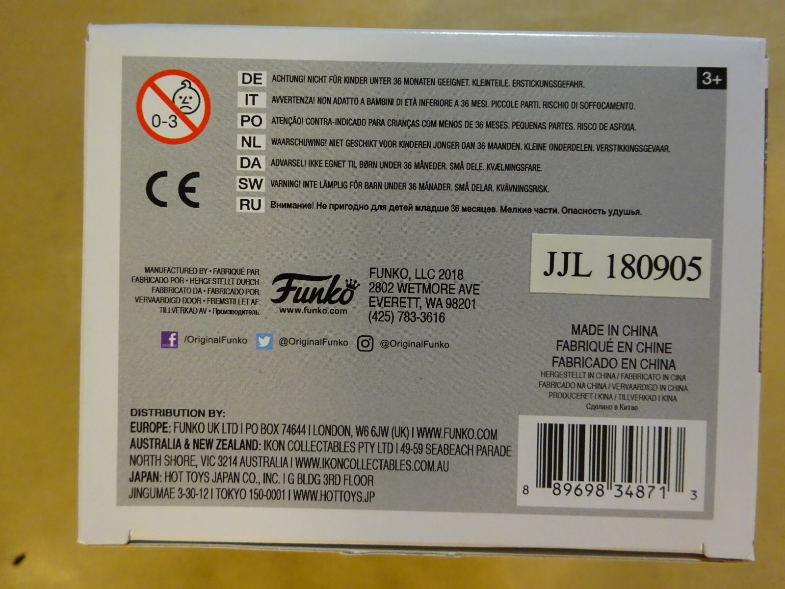 Signed Reginald VelJohnson Autographed Die Hard Al Powell Funko Pop JSA ...