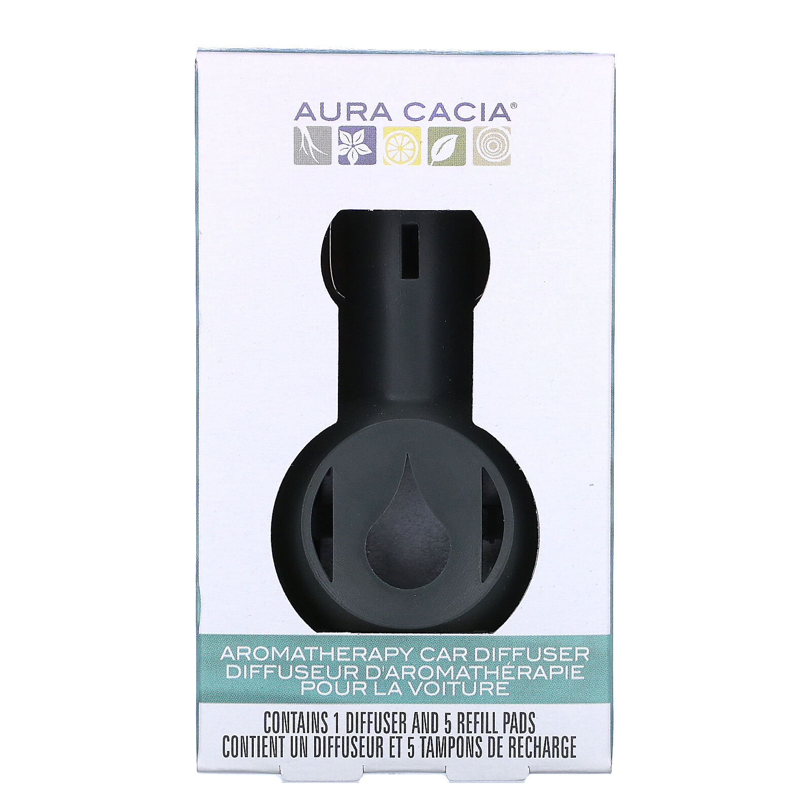 Aura Cacia, Aromatherapy Car Diffuser, 1 Diffuser | eBay