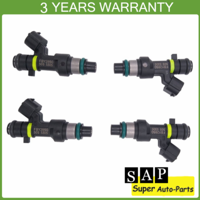 4PS Fuel Injectors For Nissan Versa Cube Sentra NV200 07-14 16600-EN200 ...