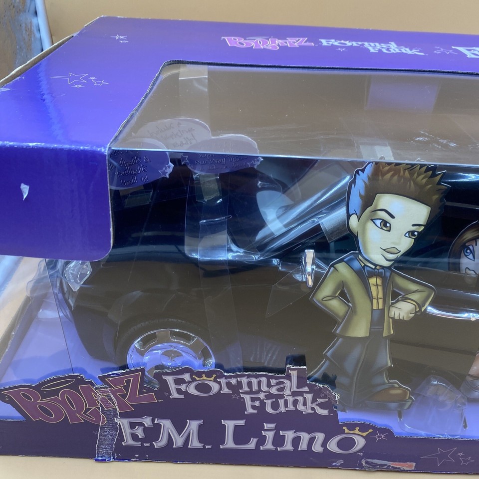 BRATZ Limo FORMAL FUNK F.M. IT'S A PARTY ON WHEELS LIMOUSINE CAR RARE ...