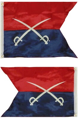 2x3 General Custer 7th Cavalry Union Flag 2'x3' Banner Brass Grommets ...