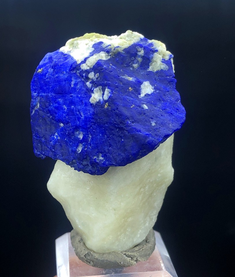 41 Gm Unique Ink Blue Lazurite With Pyrite Specimen From Badkhshan ...