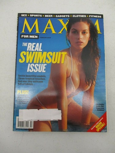 MAXIM MAGAZINE #26 FEBRUARY 2000 KIM SMITH SWIMSUIT ISSUE DENNIS HOPPER MEN'S | eBay