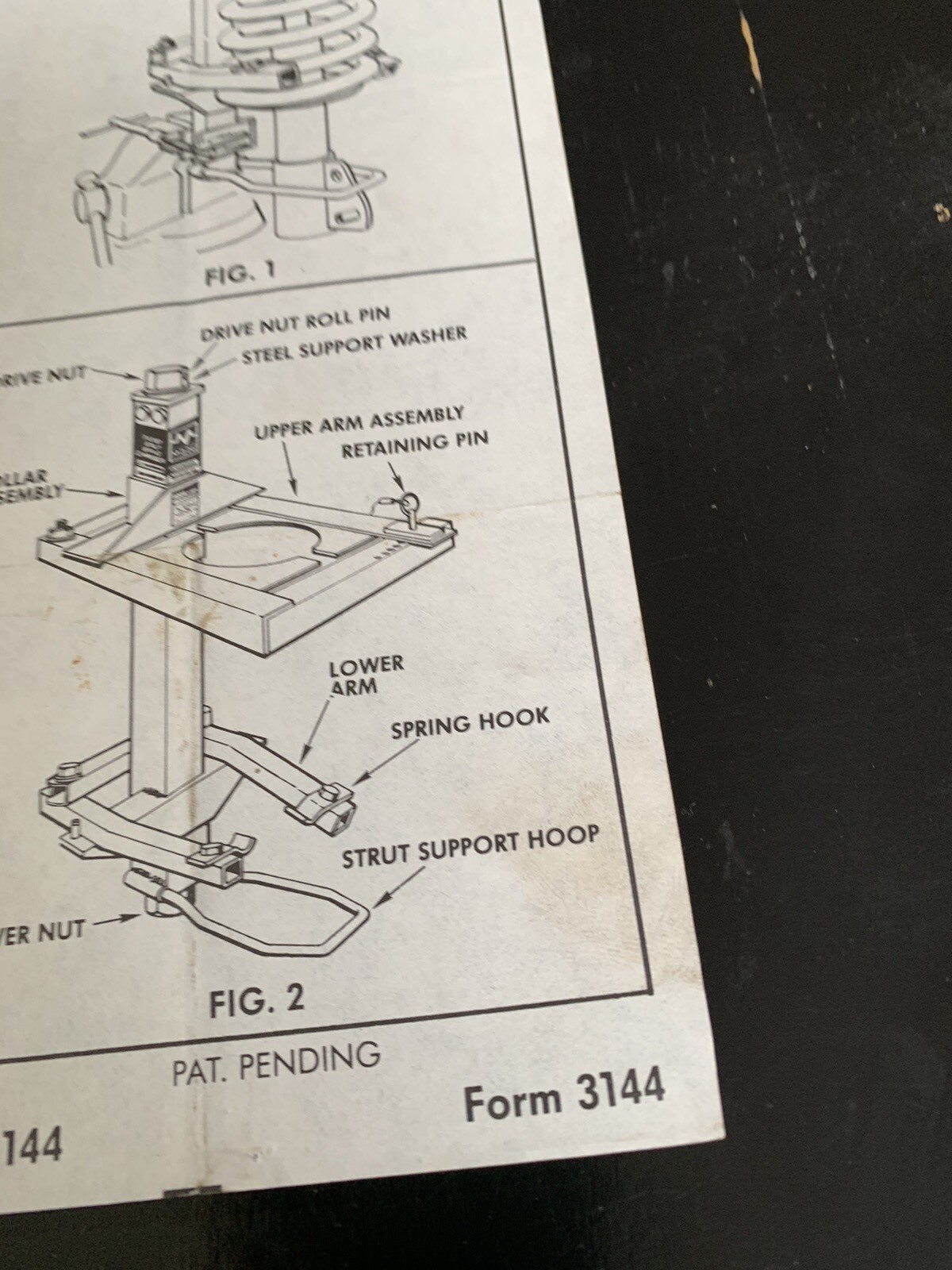 Moog MacPherson Strut Spring Compressor T-40187 Instructions | eBay