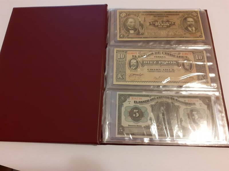 New Currency Portfolio Album for Small & Large Notes. | eBay